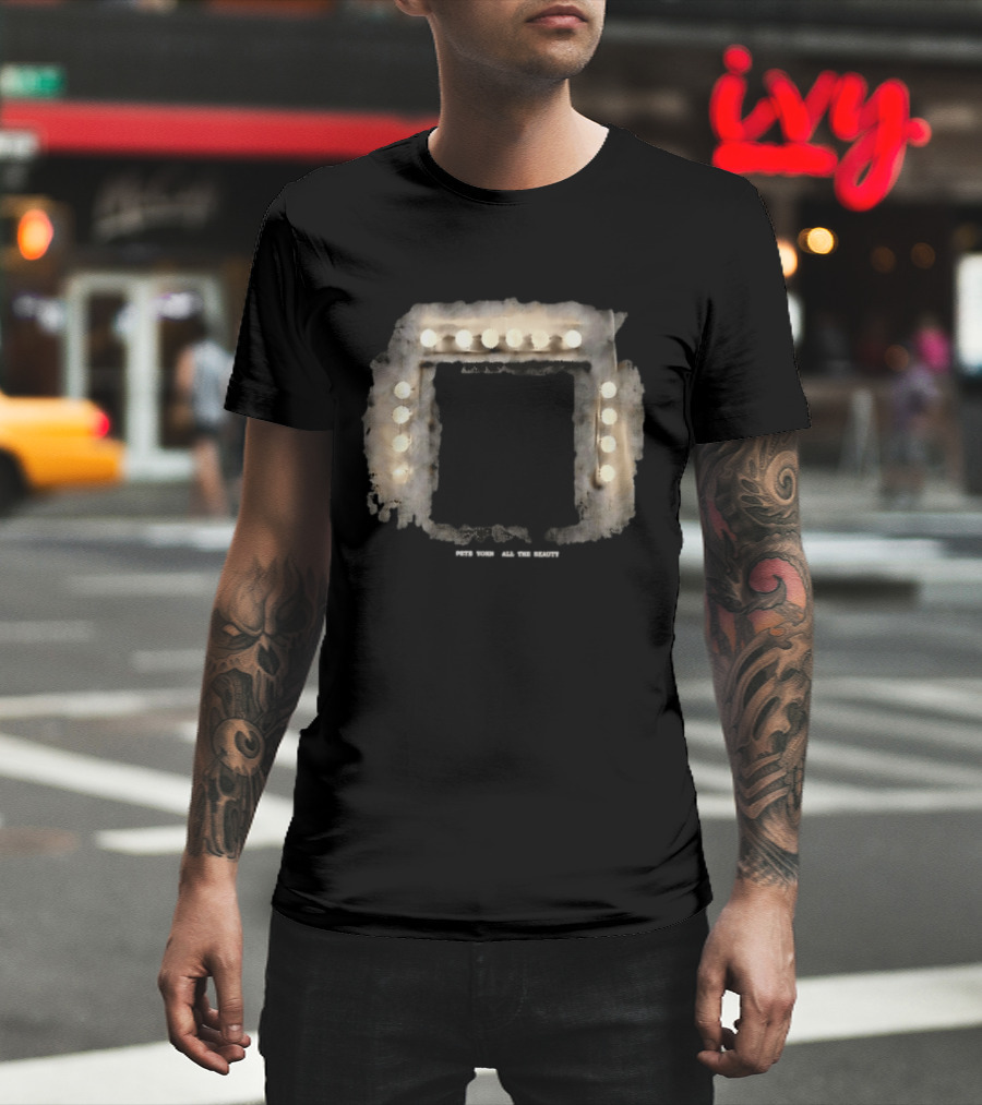Pete Yorn All The Beauty Music Tour Lighting T-Shirt