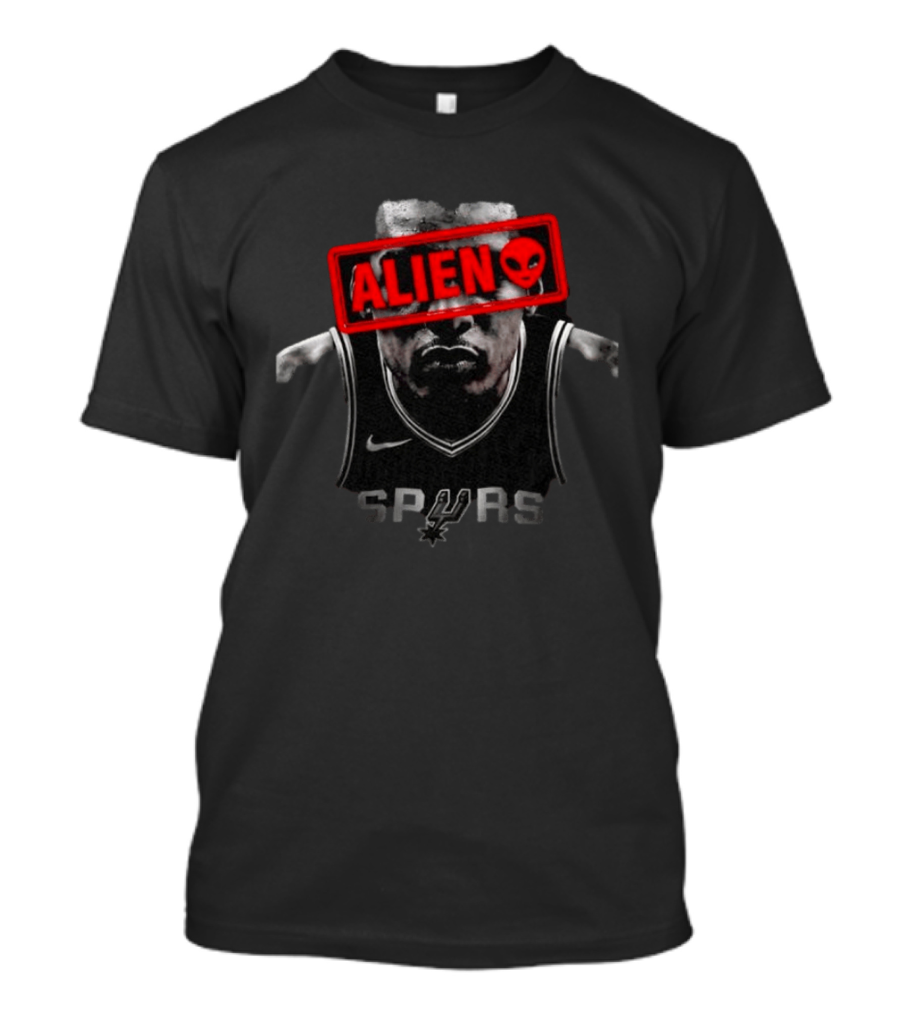 Victor Wembanyama Spurs ALIEN Basketball Nike T-Shirt