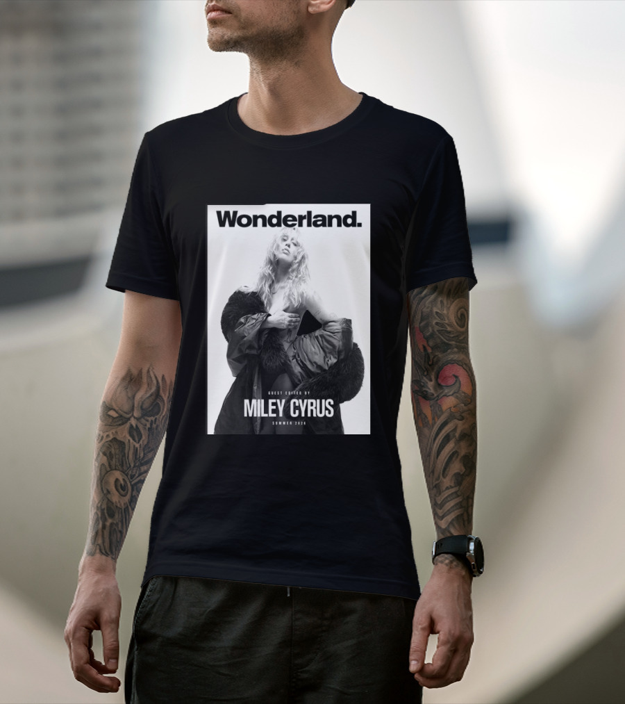 Wonderland Guest Edited By Miley Cyrus Summer 2026 T-Shirt