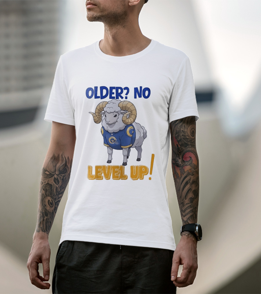 Los Angeles Rams X Pokemon 30th Anniversary Older No Level Up T-Shirt