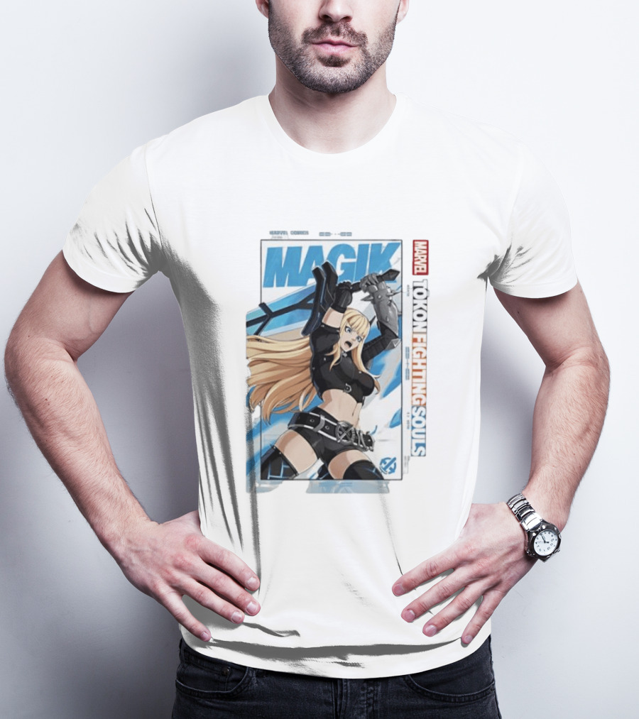 Magik Marvel Tokon Fighting Souls X Men T-Shirt