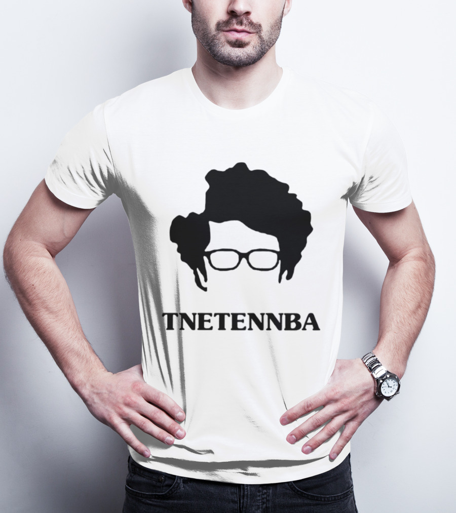 Tnetennba Maurice Moss The IT Crowd Black Glasses Hair T-Shirt