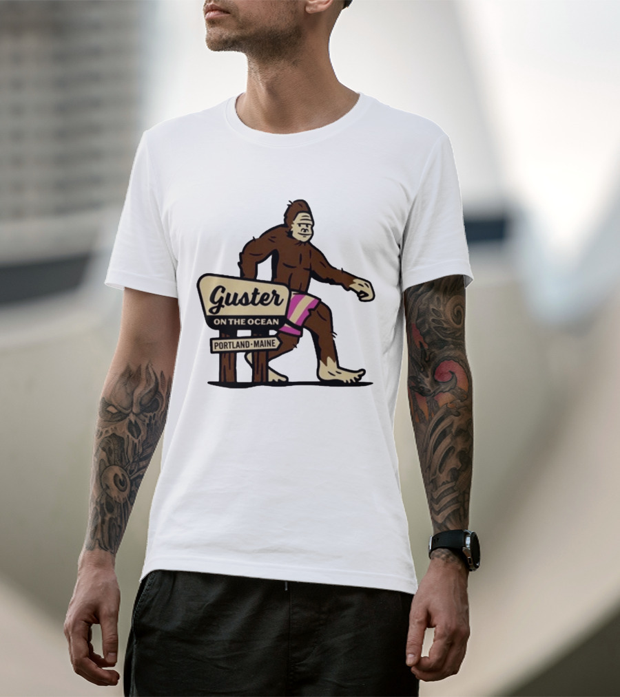 Guster On The Ocean Portland Maine Bigfoot 2026 T-Shirt