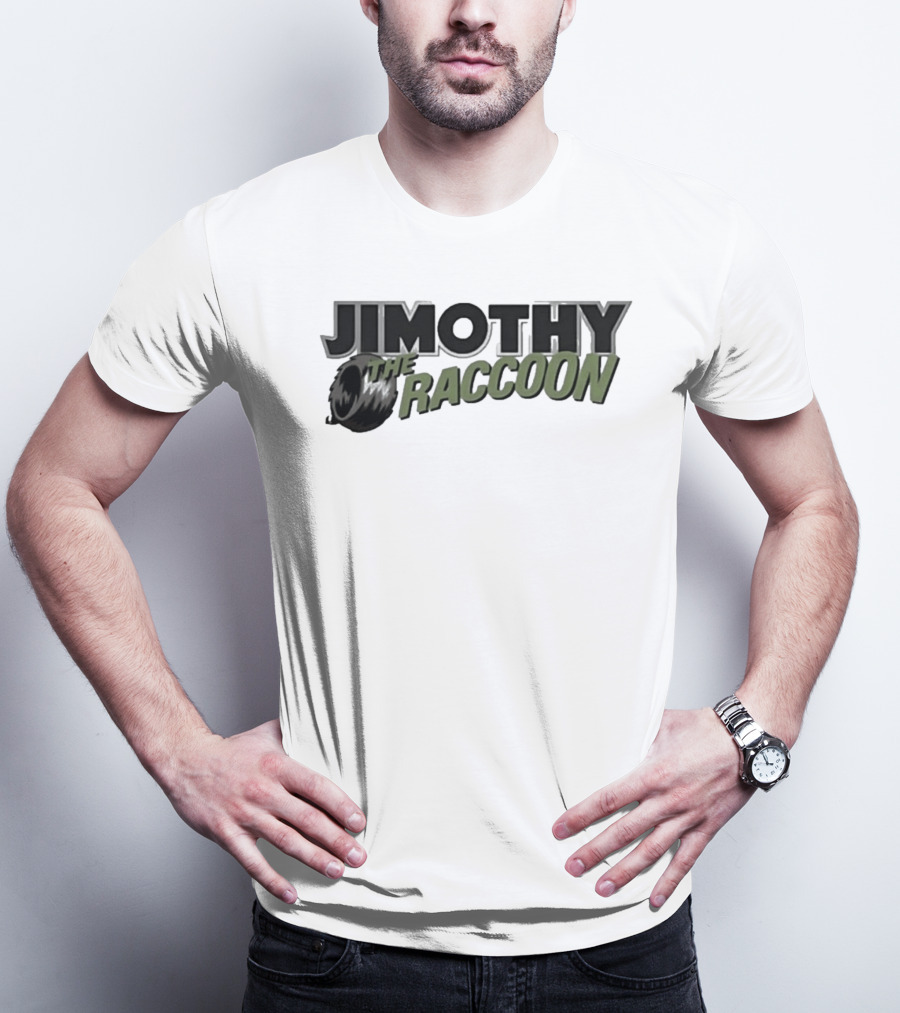 Jimothy The Raccoon Tire T-Shirt
