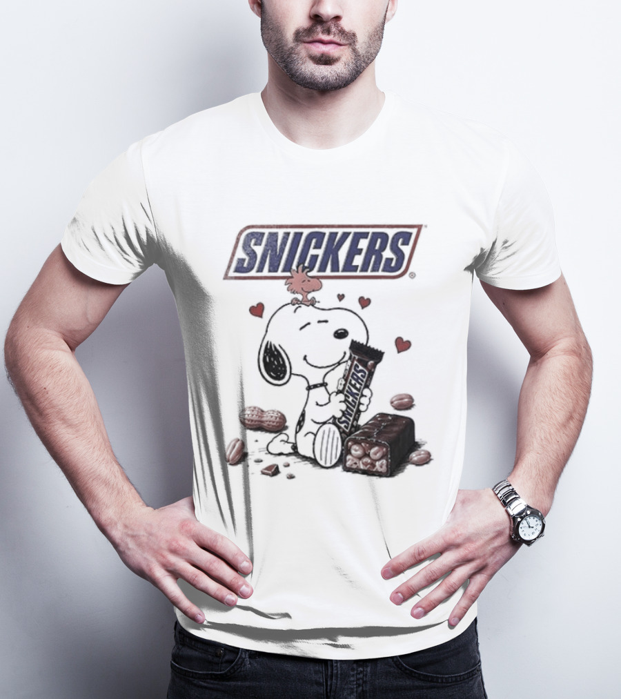 Peanuts Snoopy Woodstock Snickers You're Not You When Hungry T-Shirt