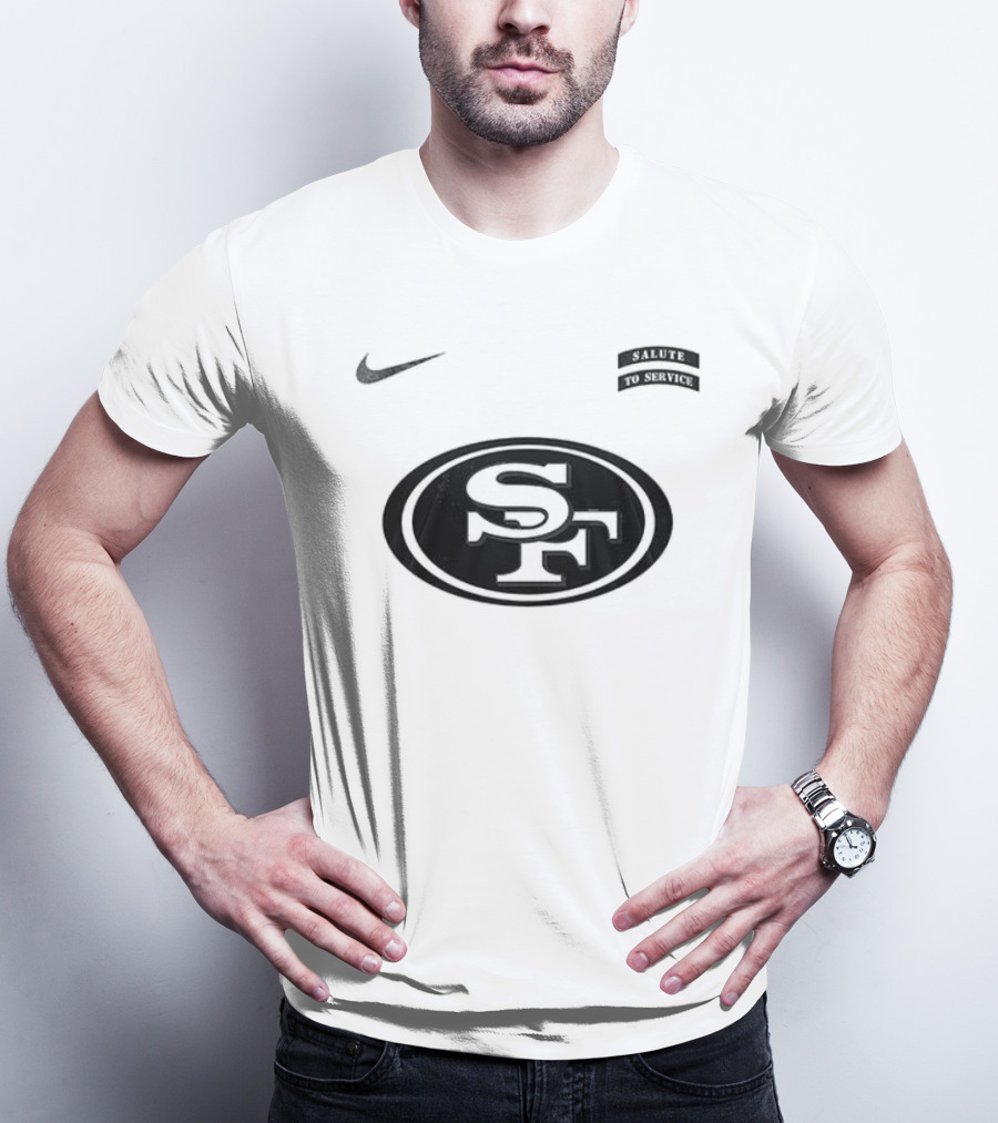 Nike San Francisco 49ers Salute To Service SF T-Shirt
