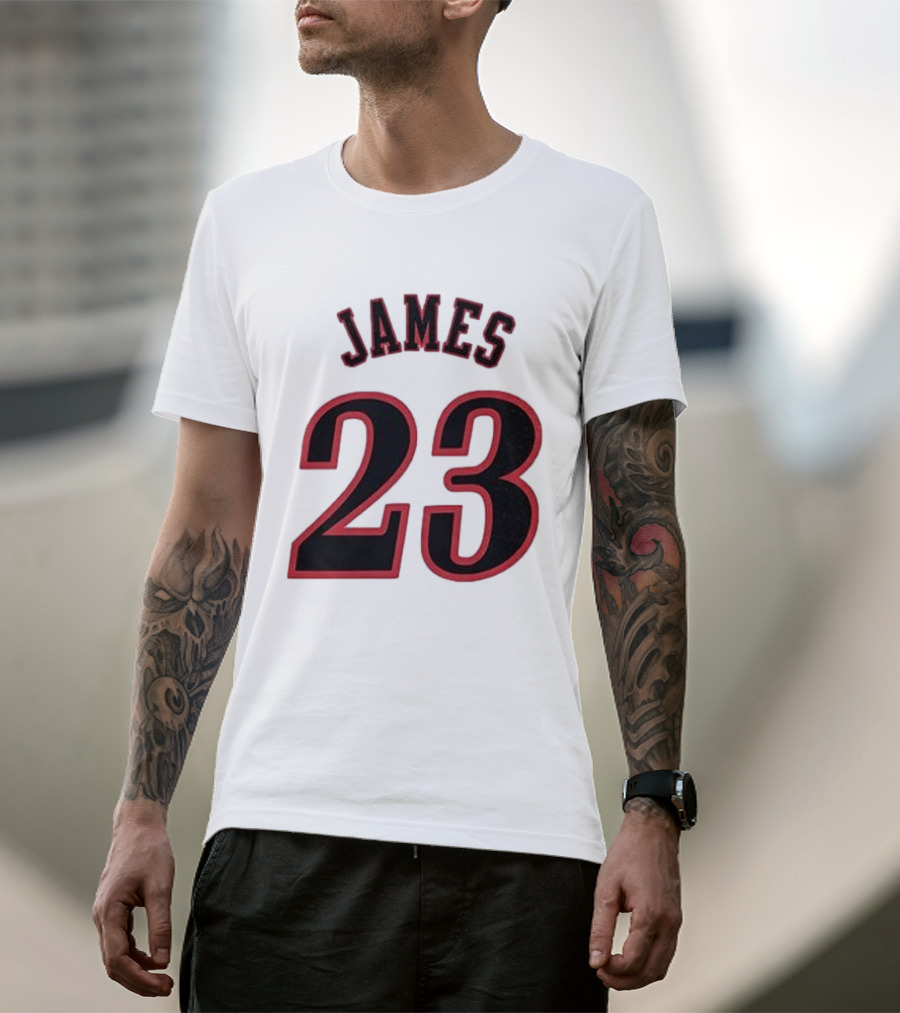 James 23 Sixers Lebron T-Shirt