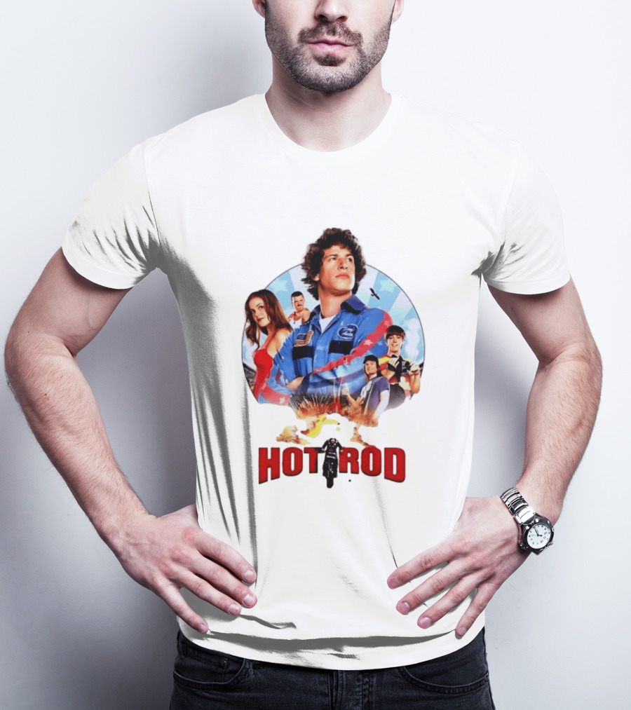 Smack Destiny In The Face Hot Rod Movie Stuntman Comedy Cast T-Shirt