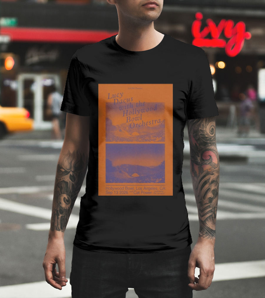 Lucy Dacus With Hollywood Bowl Orchestra Los Angeles Sep 13 2026 Cat Power Opening The Greatest T-Shirt