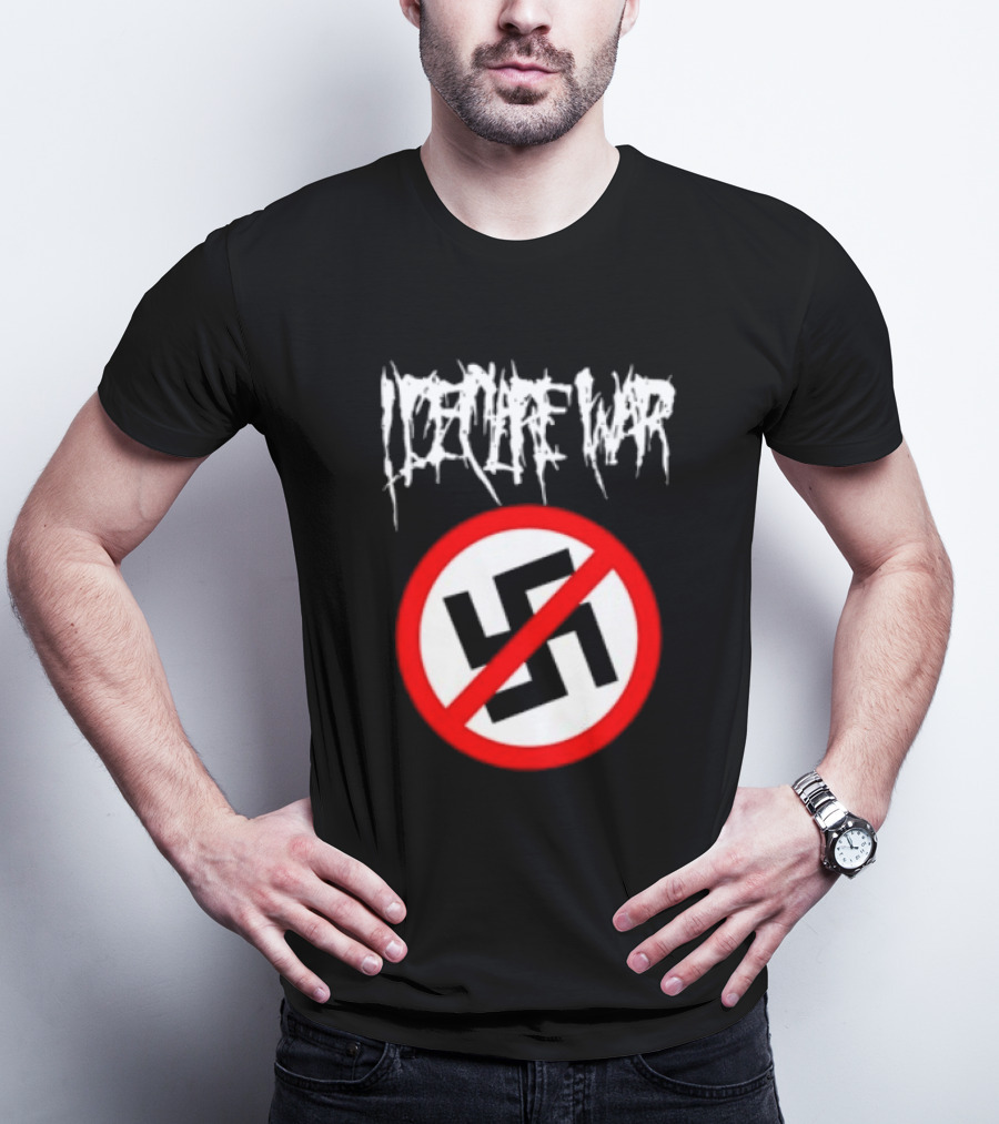 I Declare War Anti Nazi Symbol Graphic Merchnow Collection T-Shirt