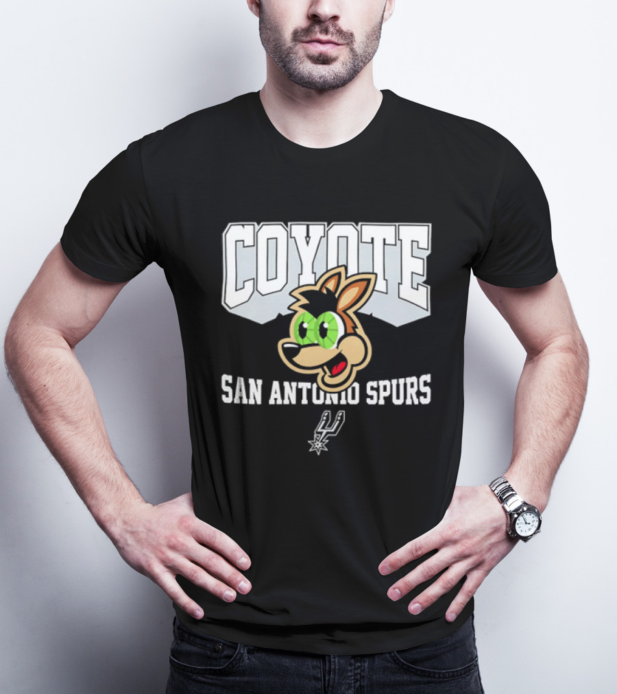 Coyote San Antonio Spurs Team T-Shirt