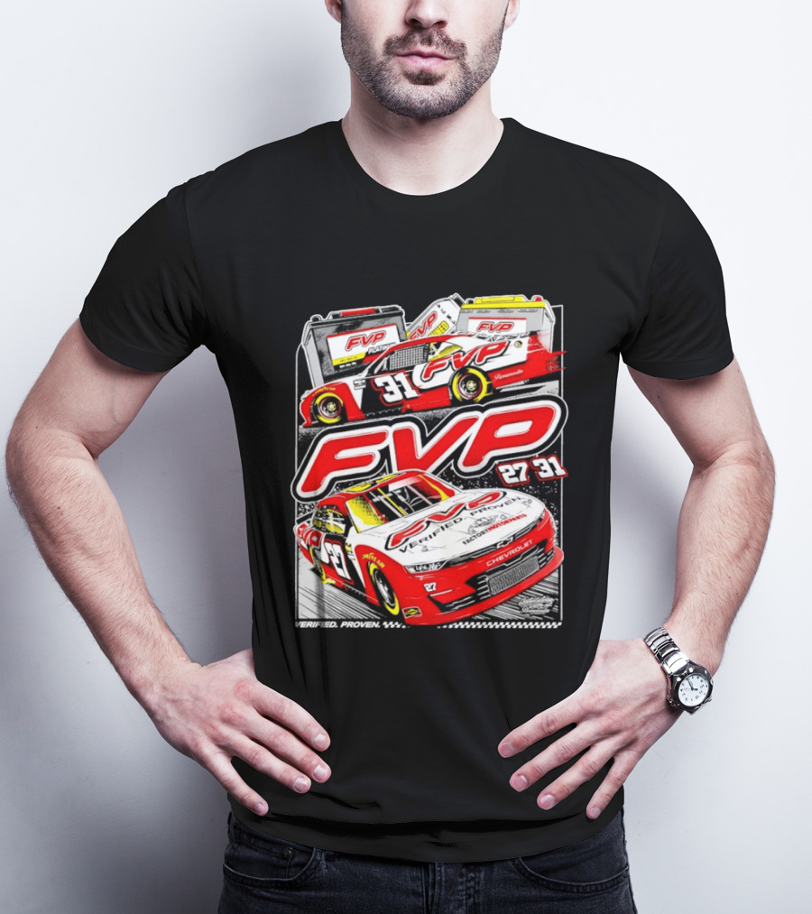 FVP Verified Proven Jordan Anderson Racing Chevrolet 27 31 T-Shirt