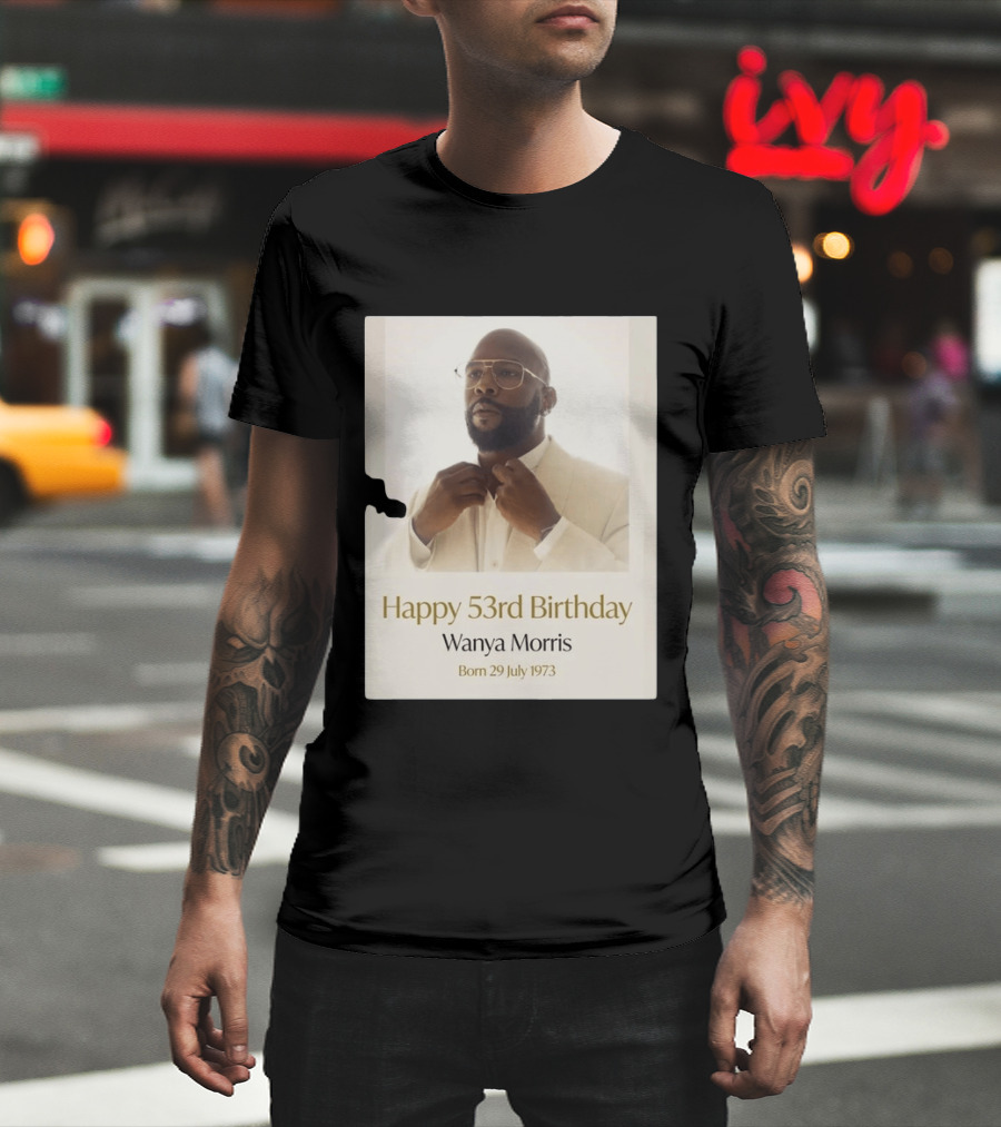 Happy 53rd Birthday Wanya Morris Born 29 July 1973 T-Shirt