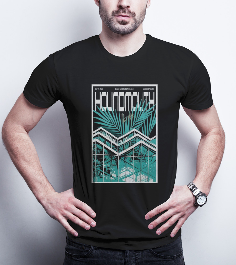 Houndmouth Meijer Gardens Amphitheater Grand Rapids July 27 2023 T-Shirt