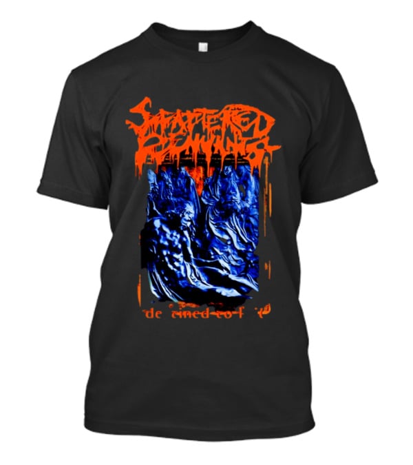 Scattered Remnants Destined To Fail Death Metal Album Cover T-Shirt