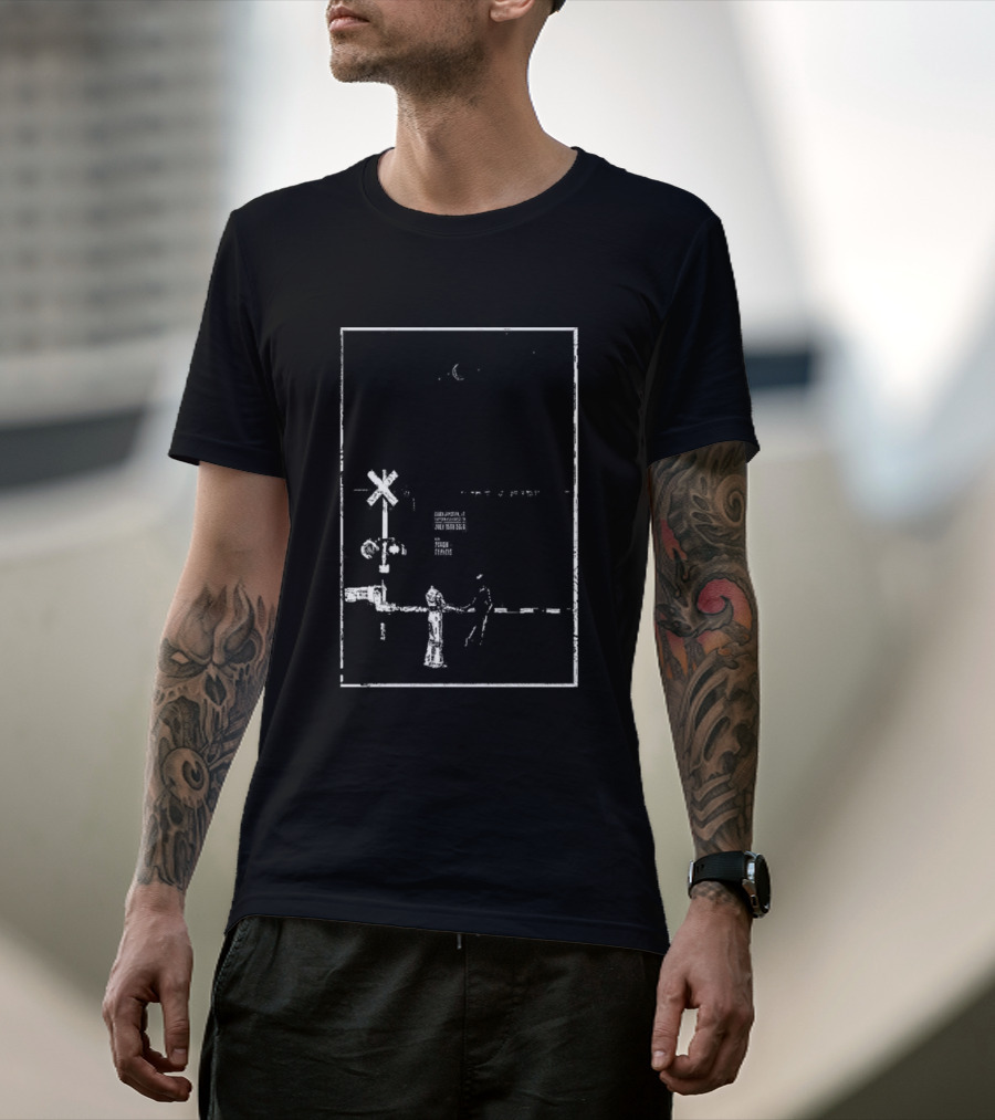 Jack White Essex Junction VT July 15 2026 Railroad Crossing Scene T-Shirt