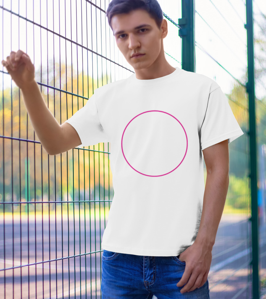 Steve Lacy Store Vibrant Pink Circle T-Shirt