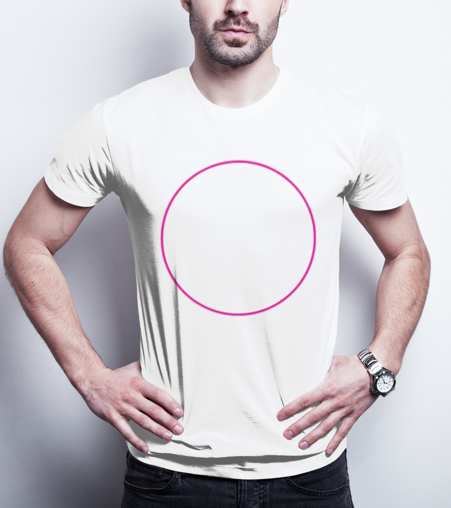 Steve Lacy Store Vibrant Pink Circle T-Shirt