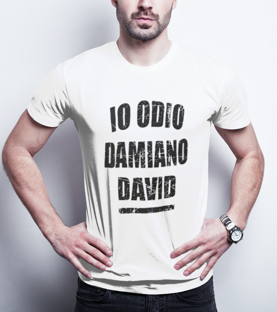 Trendy Io Odio Damiano David Emozione Ribelle Moda कूल T-Shirt