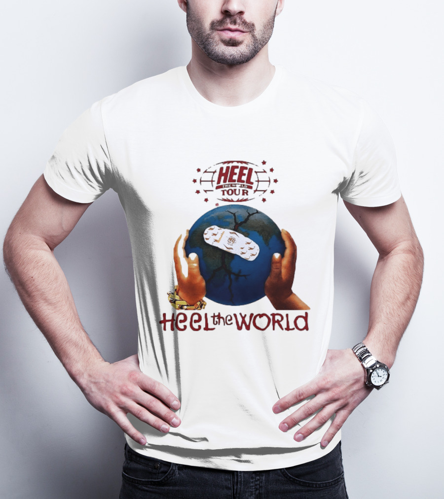 Westside Gunn Heel The World Tour Griselda Bandaged Earth And Hands T-Shirt