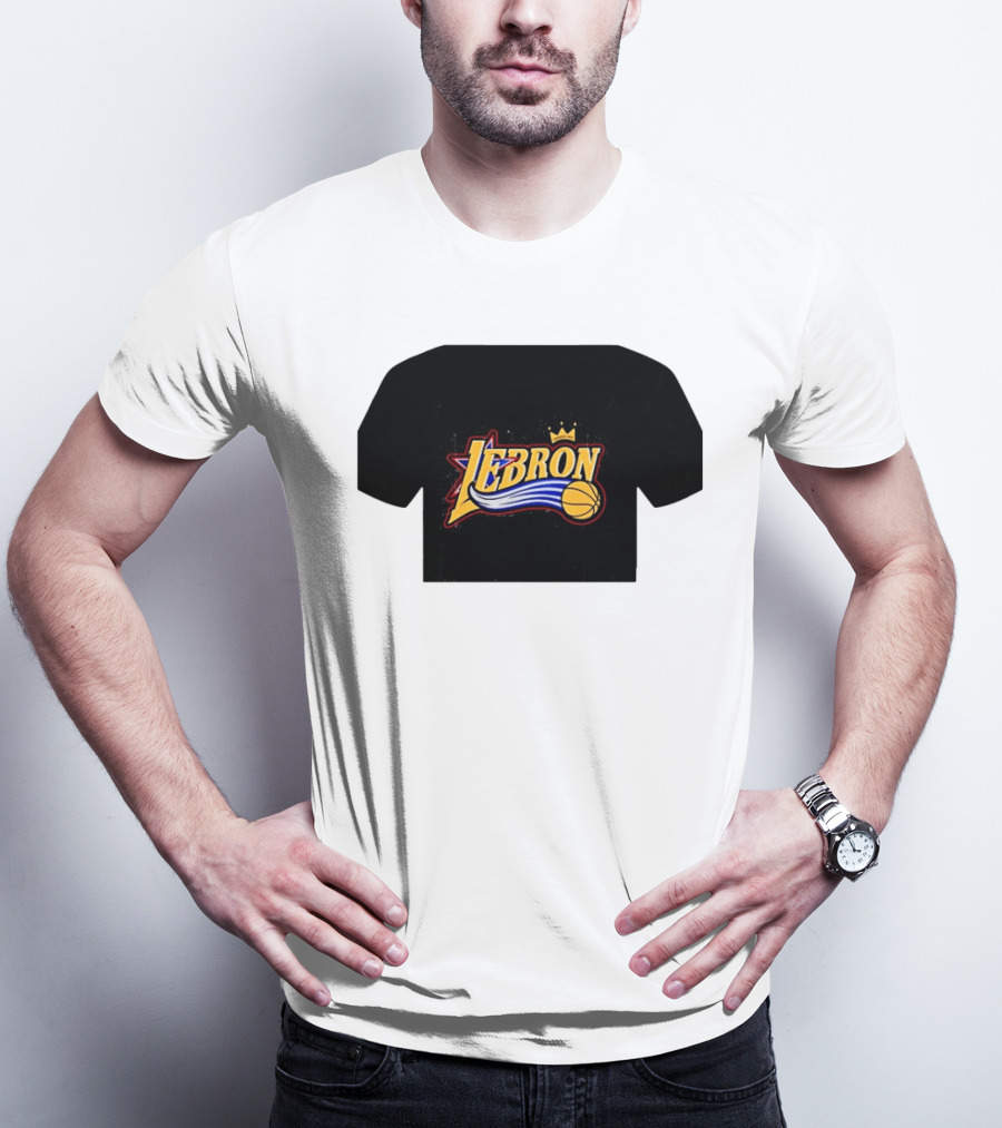 Lebron Crown Star Basketball Philly Sports T-Shirt