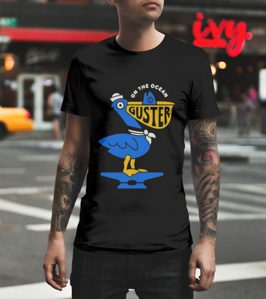 Guster On The Ocean 2026 Tour Pelican Sailor T-Shirt