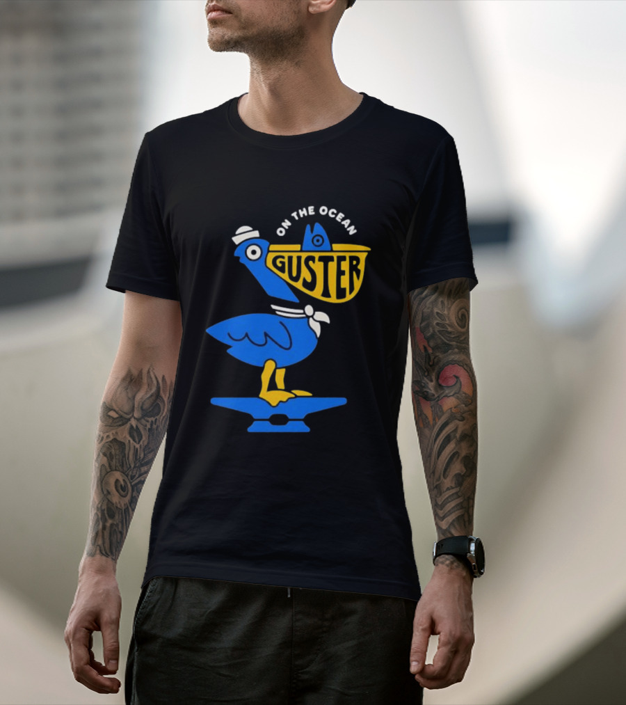Guster On The Ocean 2026 Tour Pelican Sailor T-Shirt