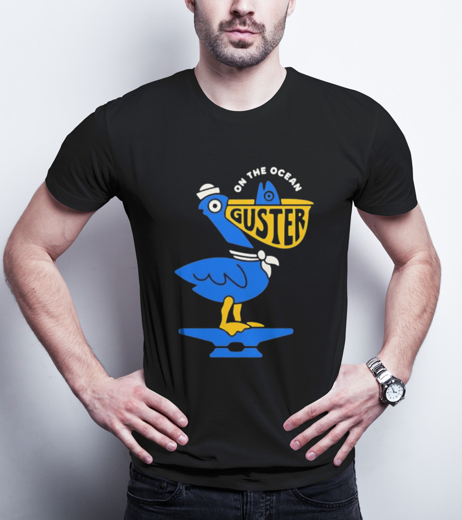 Guster On The Ocean 2026 Tour Pelican Sailor T-Shirt