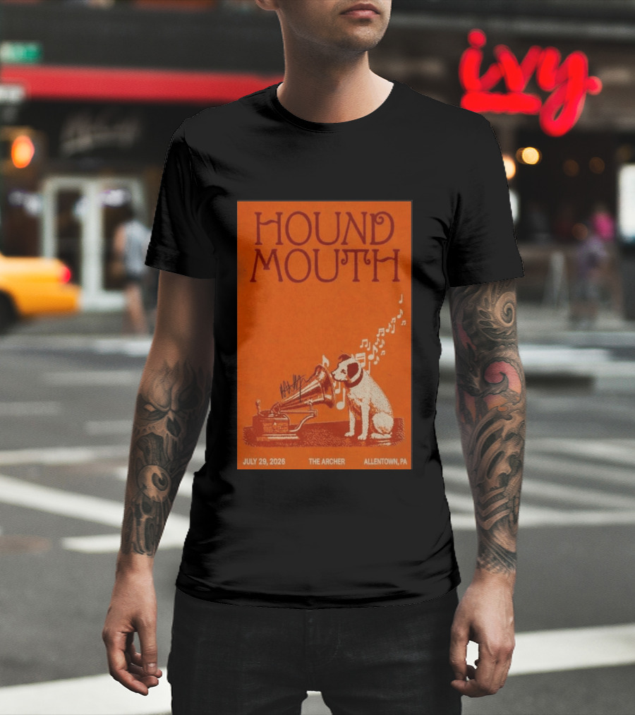 Houndmouth Allentown Pennsylvania Concert July 29 2026 The Archer T-Shirt