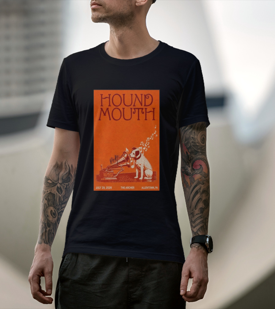 Houndmouth Allentown Pennsylvania Concert July 29 2026 The Archer T-Shirt