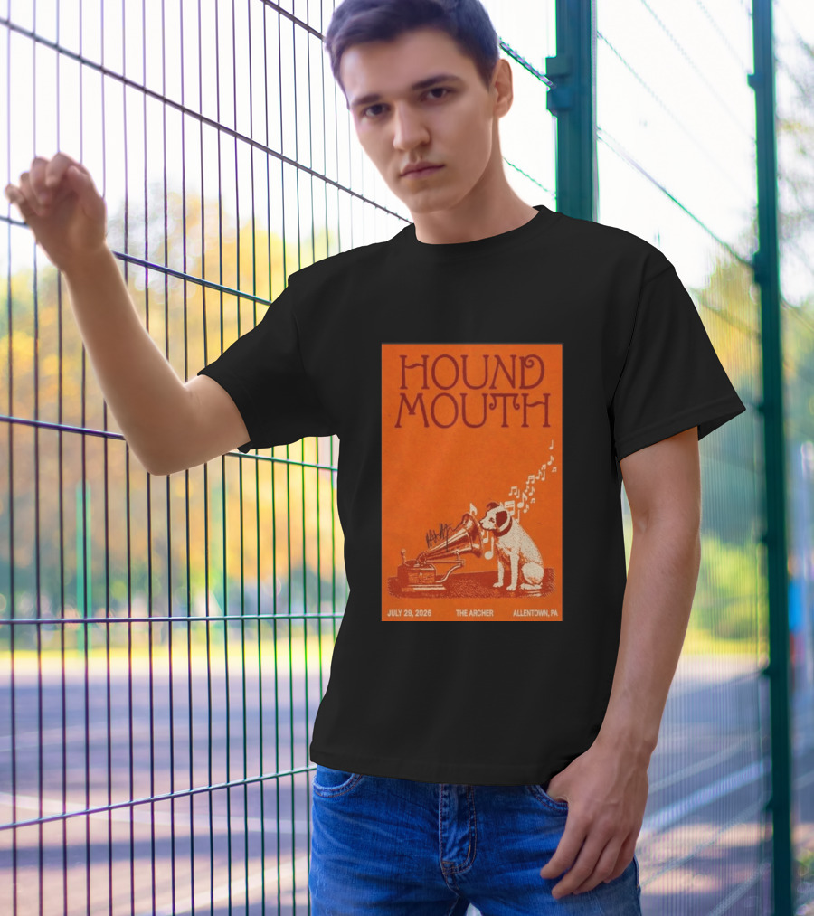 Houndmouth Allentown Pennsylvania Concert July 29 2026 The Archer T-Shirt