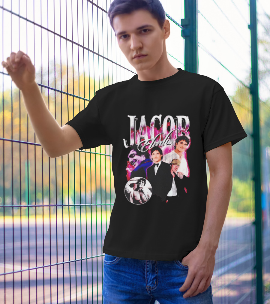 Jacob Elordi Collage Joker Suit Hat Aesthetic T-Shirt