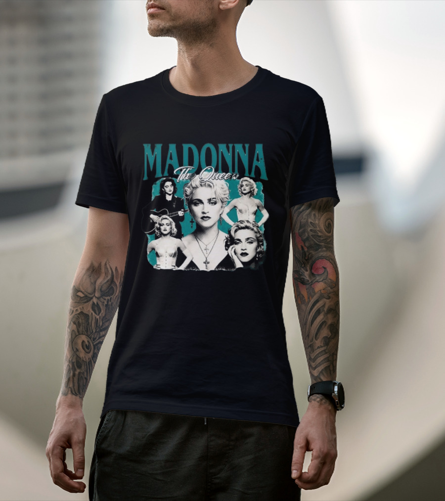 Madonna The Queen Iconic 90s Music Legend T-Shirt