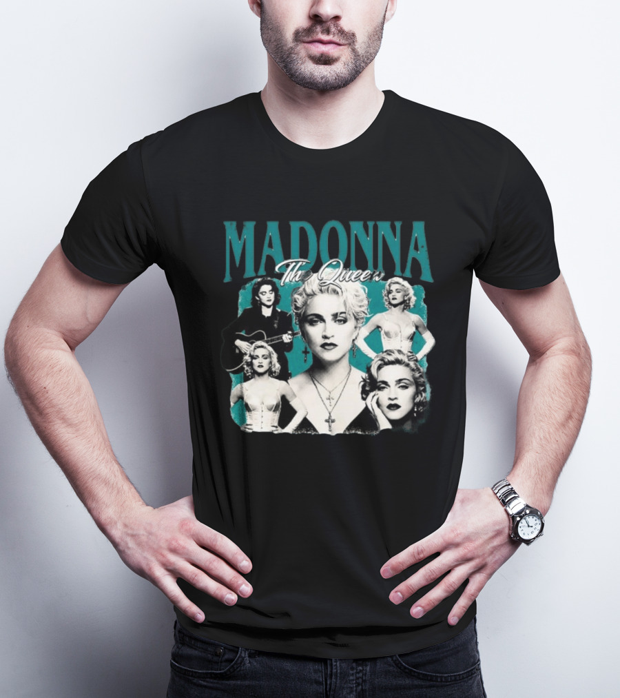 Madonna The Queen Iconic 90s Music Legend T-Shirt