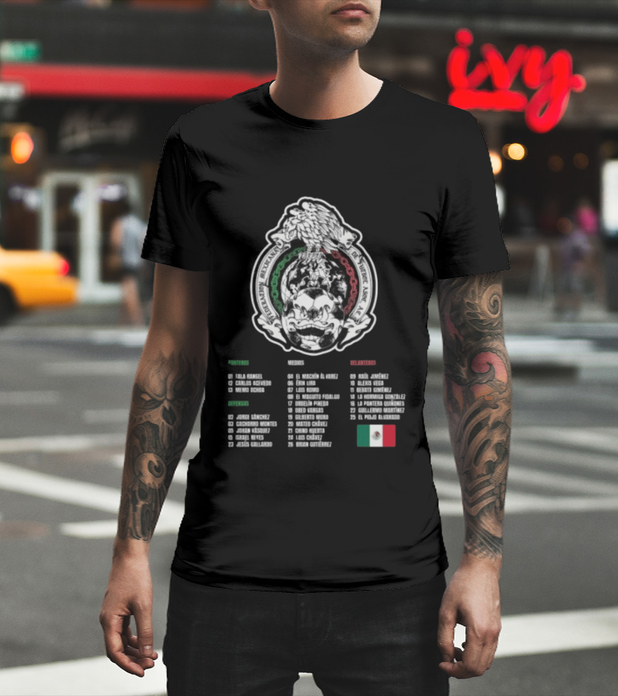 Stealfist Mexicana Azteca De Xipe Totec Asoc Mex 2026 T-Shirt