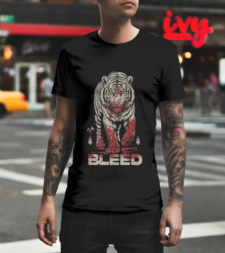 Milestone Store The Amity Affliction White Tiger Blood Bleed T-Shirt