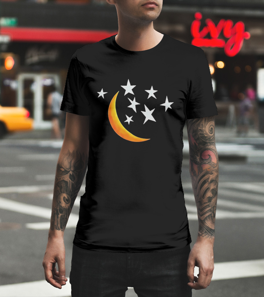 Netflix Here The Whole Time Stars And Moon Miguel Lallo Felipe T-Shirt