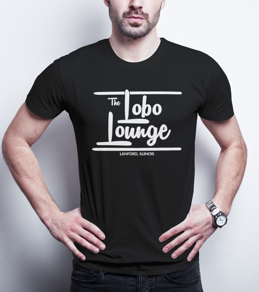 The Lobo Lounge Lanford Illinois TV Show Roseanne T-Shirt