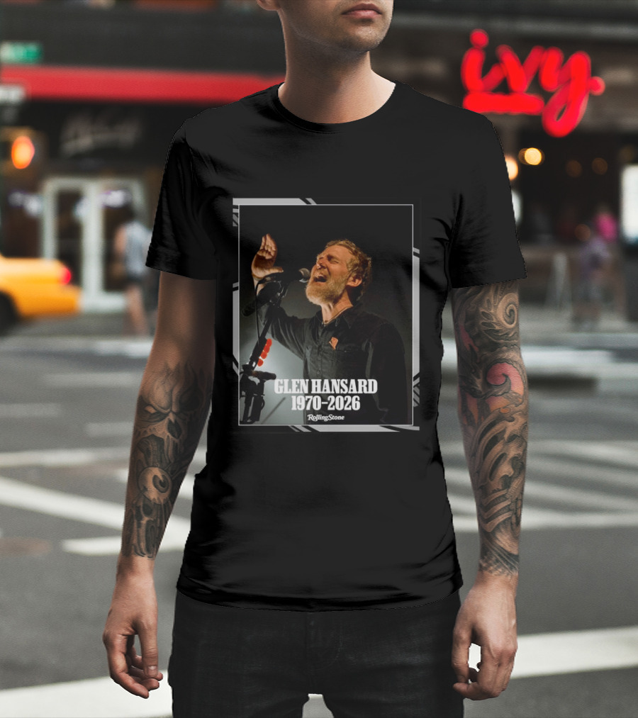 Glen Hansard 1970 2026 Rolling Stone Music Legend T-Shirt