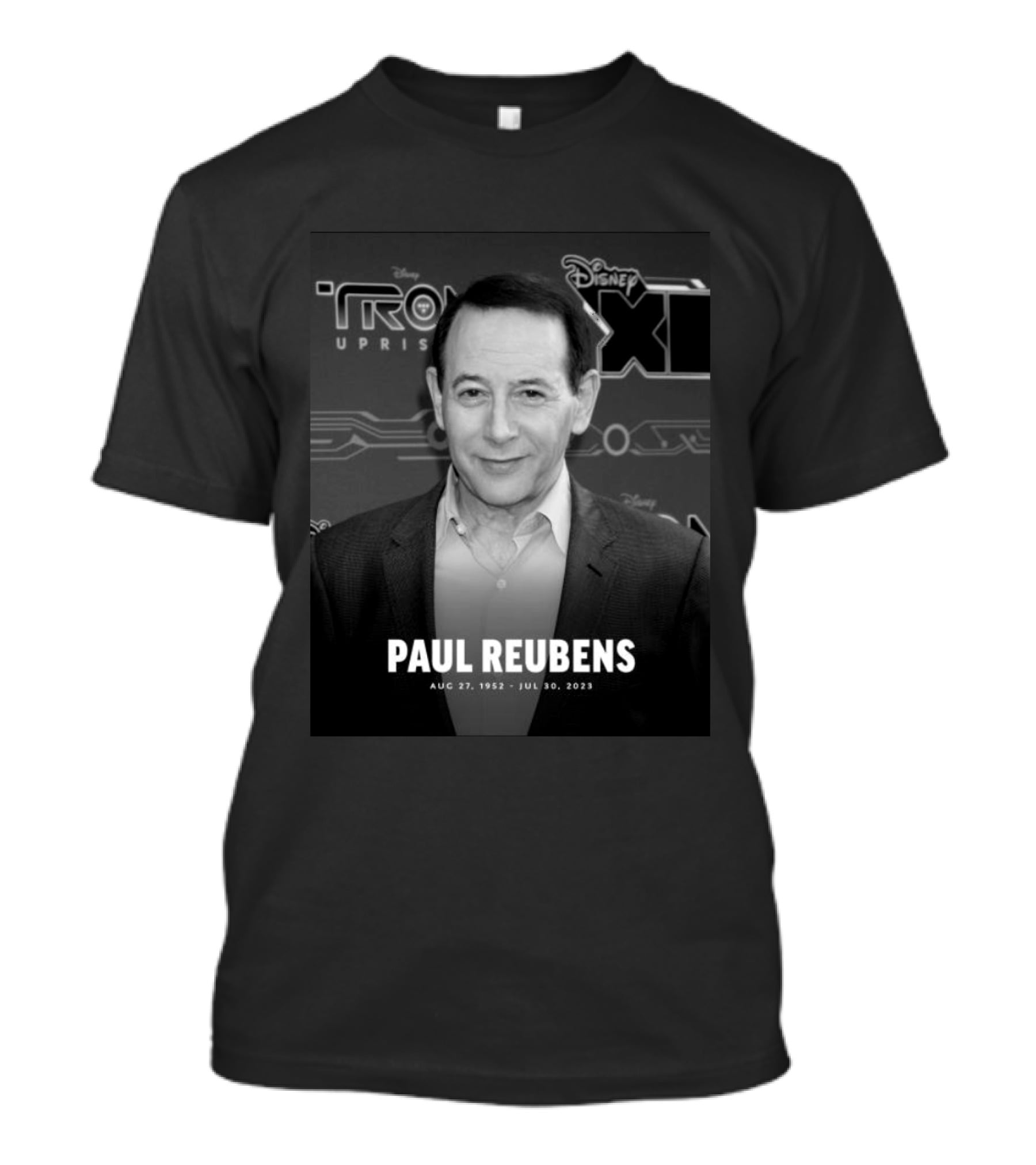 Paul Reubens Disney Tron Uprising Aug 27 1952 Jul 30 2023 T-Shirt