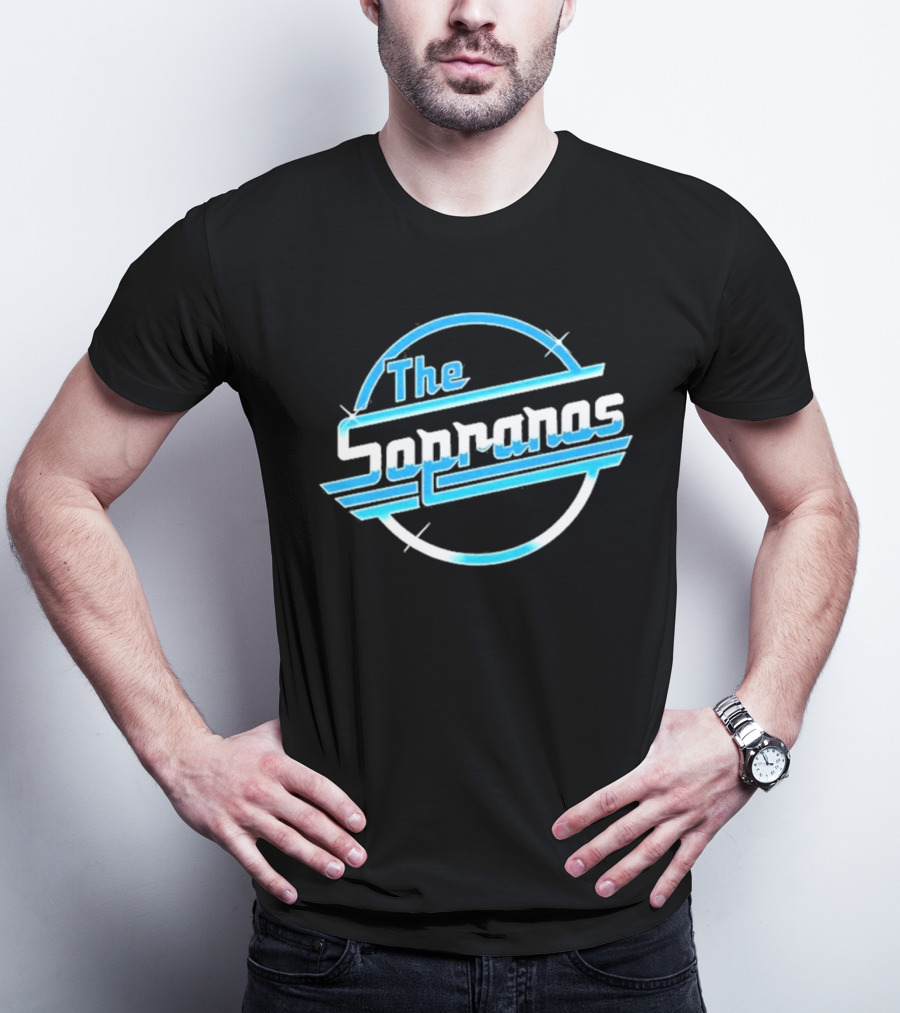The Sopranos 2026 Retro Futuristic Neon T-Shirt