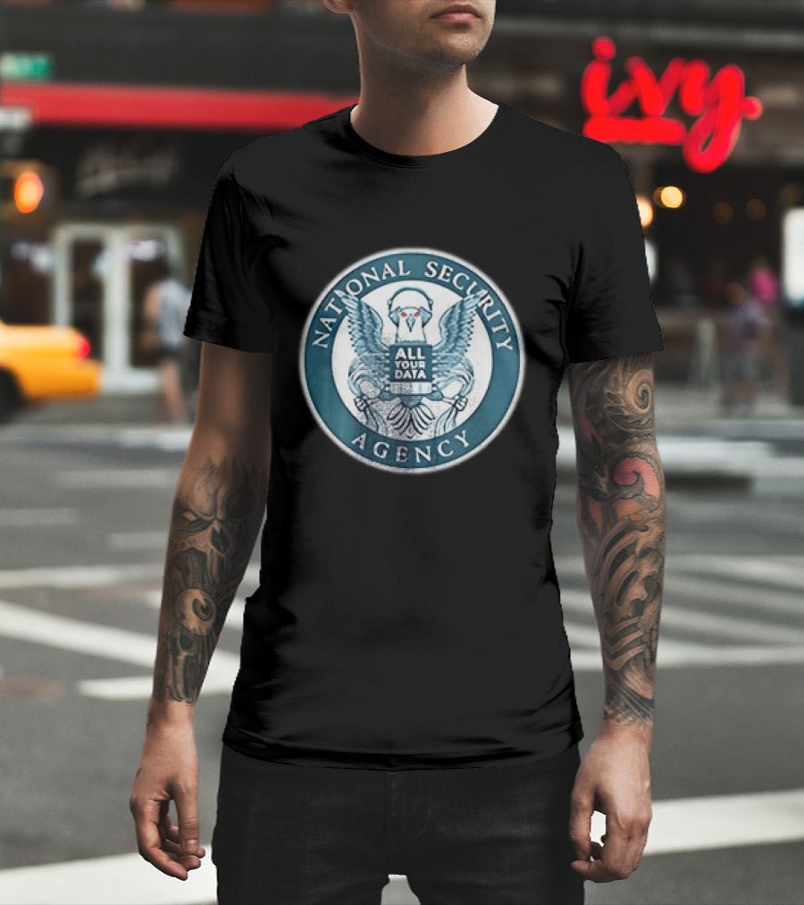 Unplug Big Brother Stop NSA's Mass Surveillance National Security Agency All Your Data T-Shirt