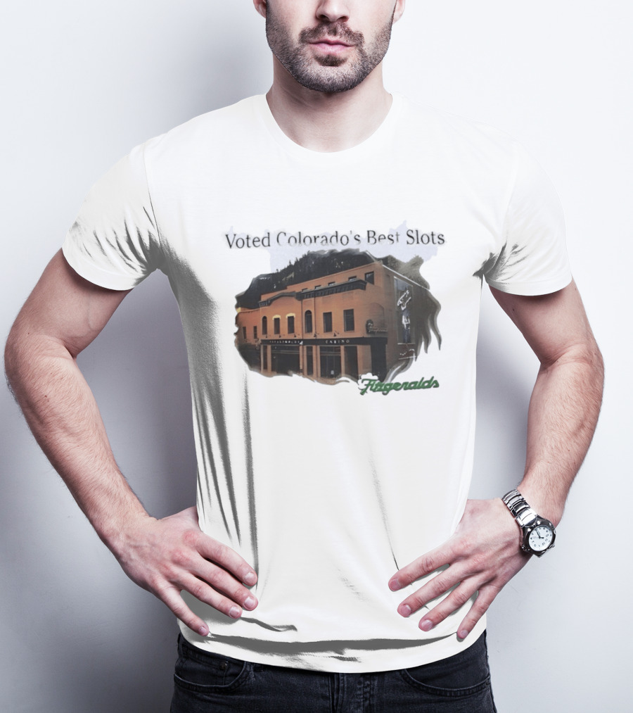 Voted Colorado's Best Slots Fitzgeralds Casino Black Hawk T-Shirt