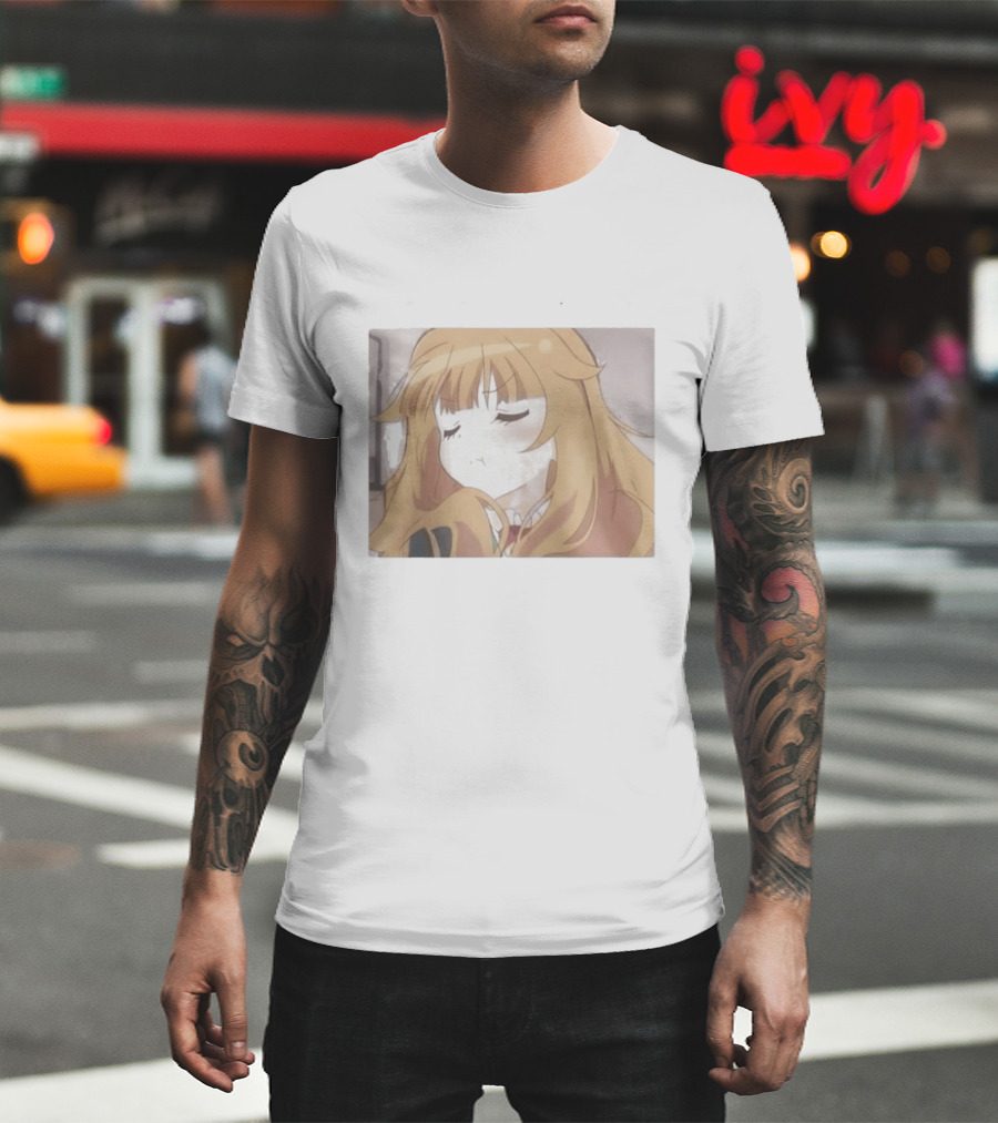 I'm Not A Tsundere Cute Anime Girl Manga Character Expression T-Shirt
