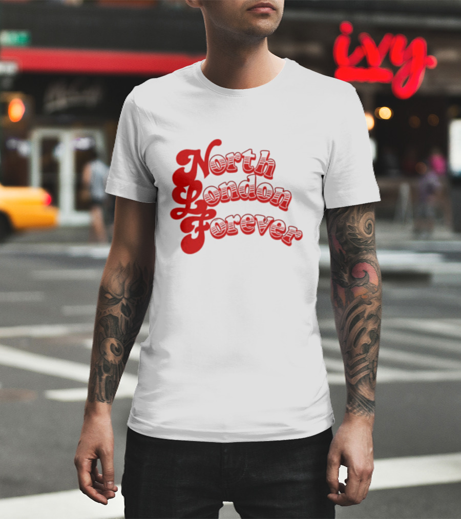 Louis Dunford Store North London Forever Red T-Shirt