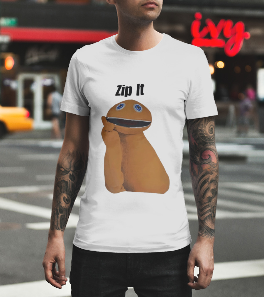 Rainbow Zippy Zip It Character From Thames TV Classic Show T-Shirt