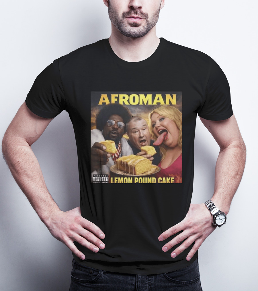 Afroman Lemon Pound Cake Featuring Iconic Cover T-Shirt