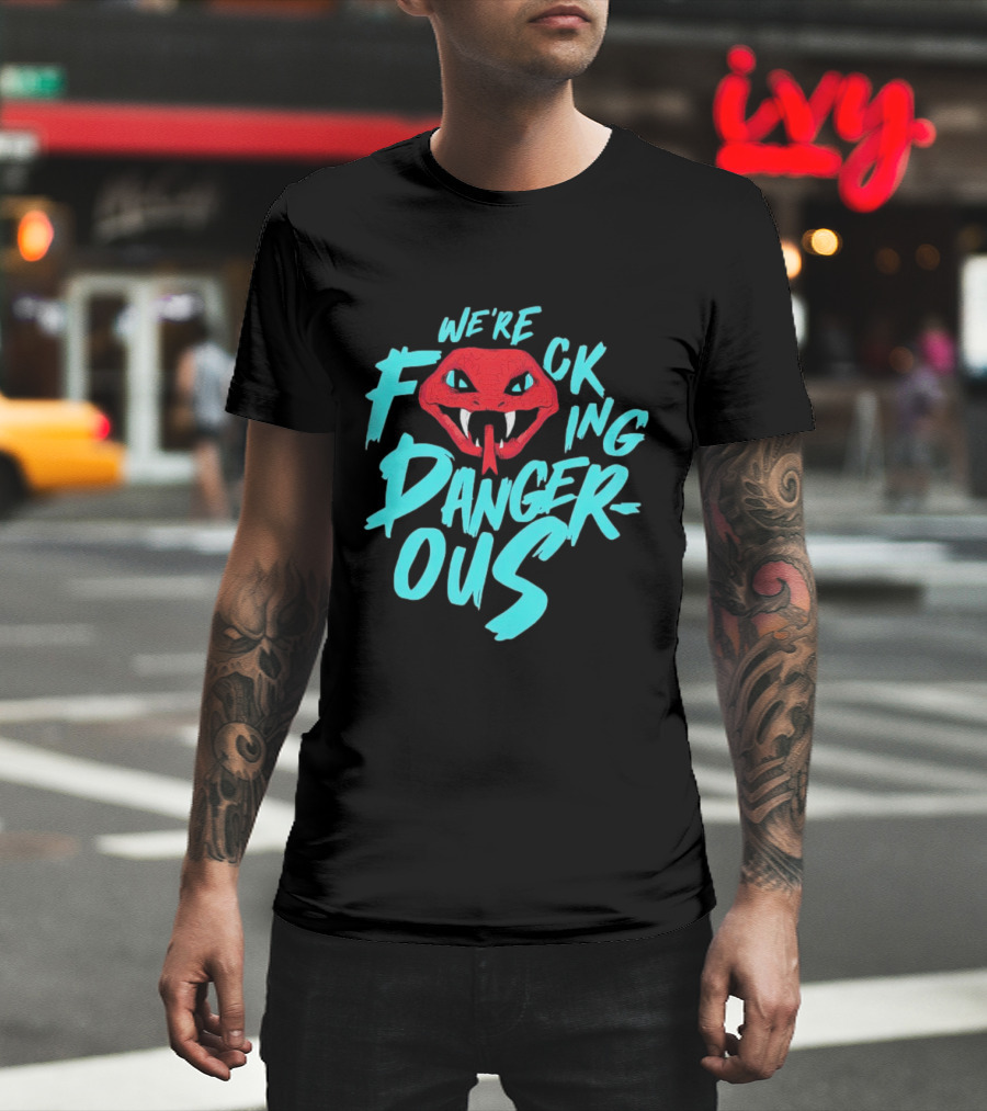 Arizona Diamondbacks Snakes We're Dangerous T-Shirt