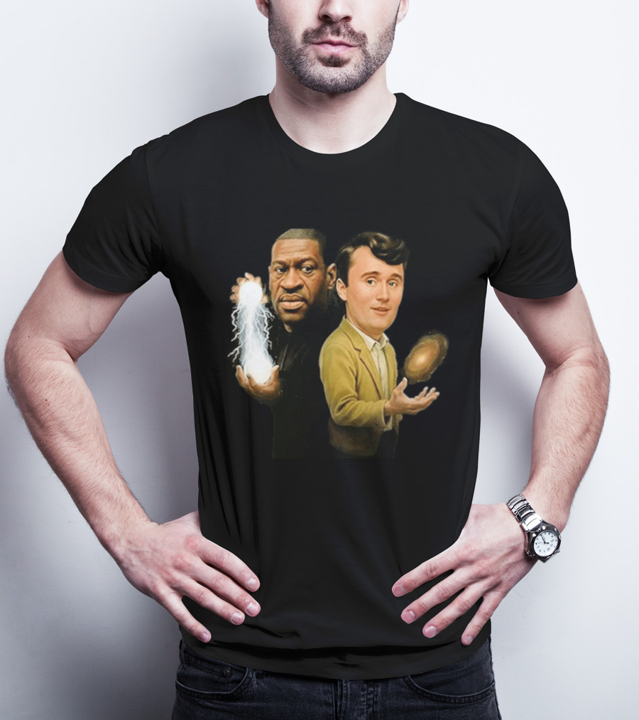 George Floyd And Charlie Kirk Wizard T-Shirt