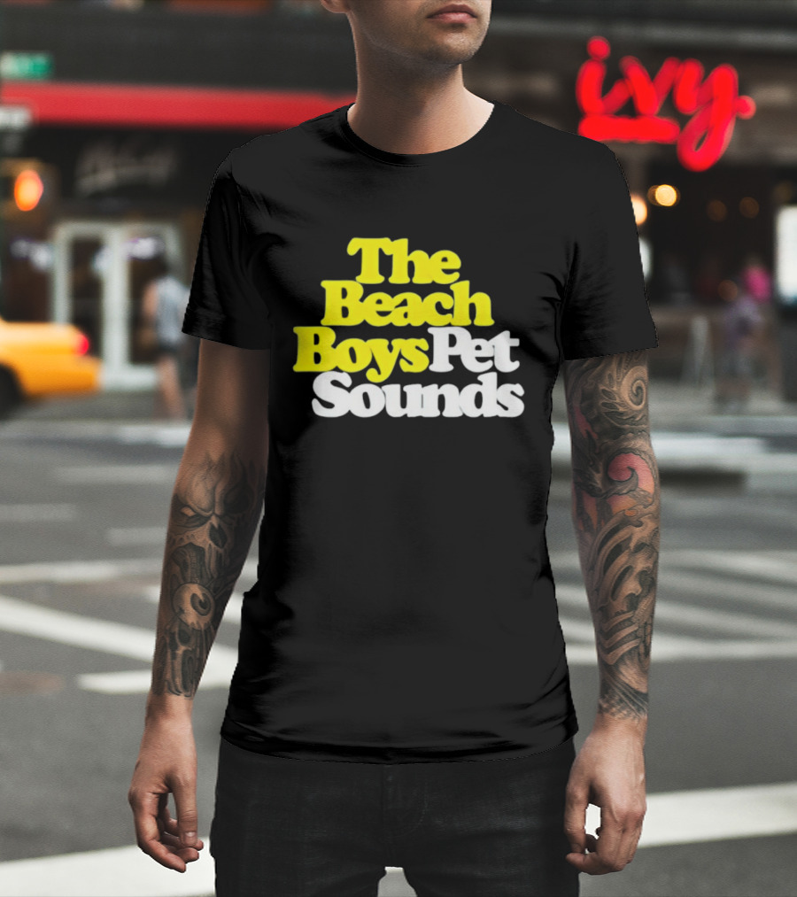 The Beach Boys Pet Sounds Album T-Shirt